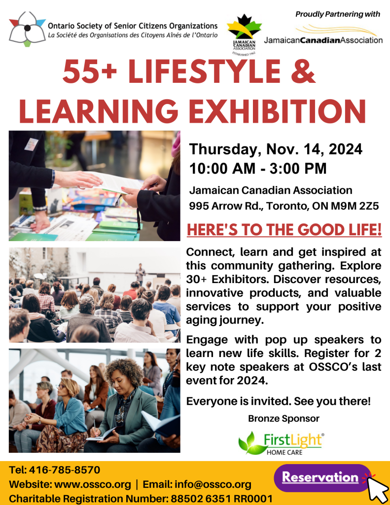 55+ Llifestyle and Learning Exhibition: Here’s to the Good Life ...